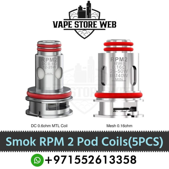 Best Smok Rpm 2 Pod Coils (Mesh, DC MTL) Price in Dubai